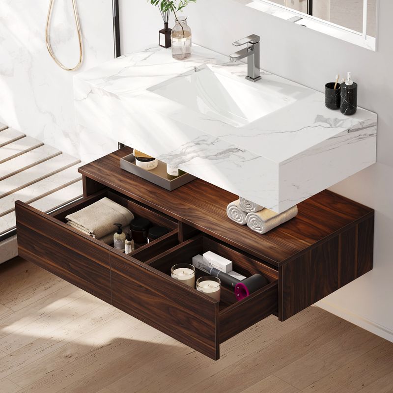 Floating Bathroom Vanity In Modern Looks