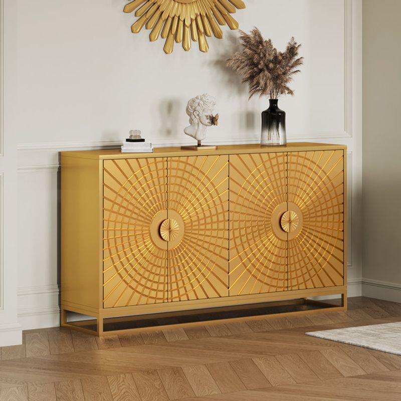 Yitahome | 62.9 Inch Large Luxury Sideboard Buffet Cabinet Kitchen ...