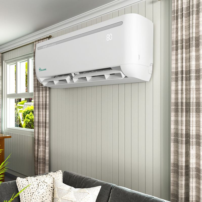 Yitahome 9000 BTU Air Conditioner 110V 19 SEER2 Mini Split HVAC With