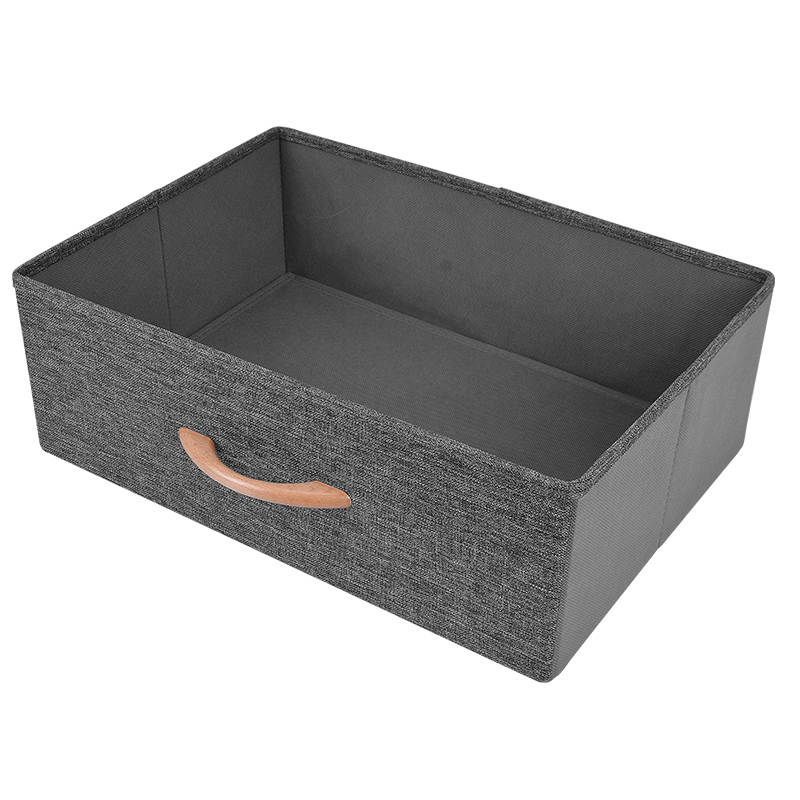 Yitahome Storage Drawer With Steel Frame Nightstand In Dark Gray For